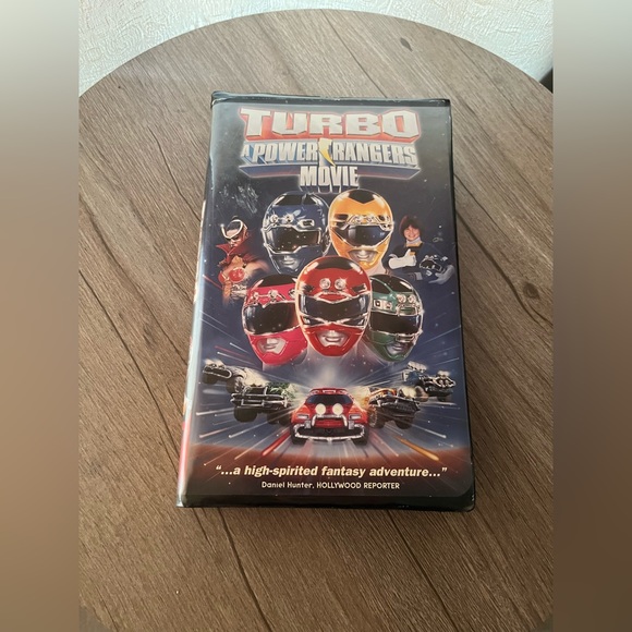 Media | Vintage 1997 Turbo A Power Rangers Movie Vhs Tape | Poshmark